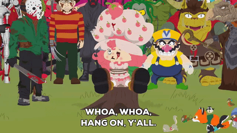 Yelling Jason Voorhees GIF by South Park - Find & Share on GIPHY