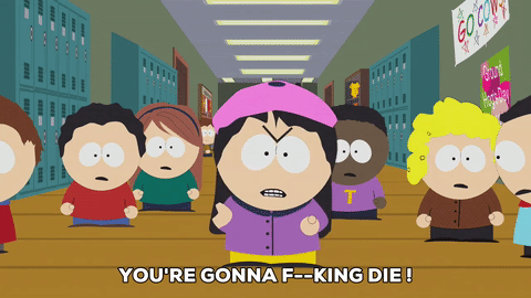 Angry Wendy Testaburger GIF by South Park - Find & Share on GIPHY