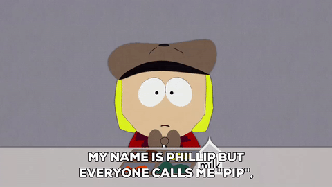 Pip Exclaiming GIF by South Park - Find & Share on GIPHY