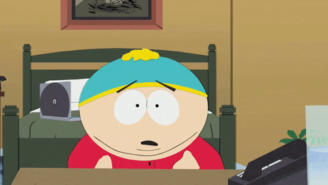 Scared Eric Cartman GIF by South Park - Find & Share on GIPHY