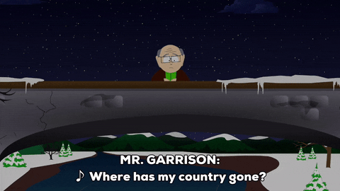 Mr Garrison Singing GIF by South Park - Find & Share on GIPHY