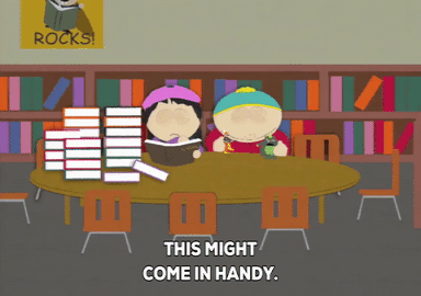 Eric Cartman Library GIF by South Park - Find & Share on GIPHY