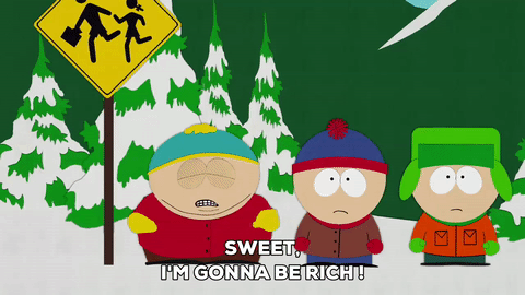 Eric Cartman Money GIF by South Park - Find & Share on GIPHY