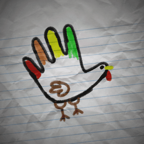 Hand Turkey GIFs - Get the best GIF on GIPHY