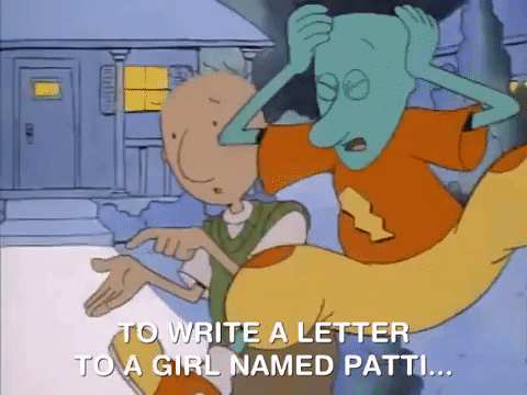 Writing-a-letter GIFs - Get the best GIF on GIPHY