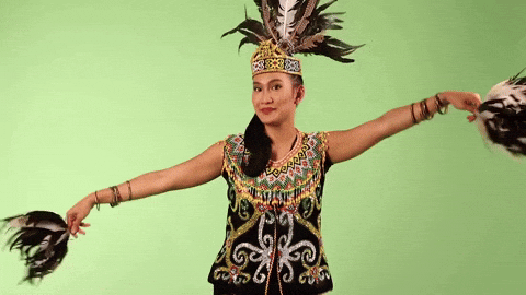 Tari Enggang GIFs - Get the best GIF on GIPHY