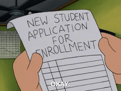 New-student GIFs - Get the best GIF on GIPHY