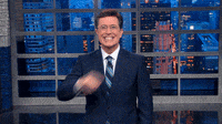 Colbert Slow Smile Gif