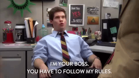Follow The Rules Gif