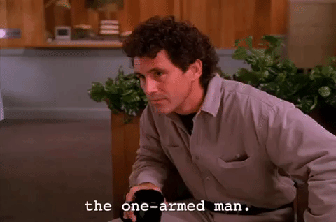 One Armed Man GIFs - Find & Share on GIPHY