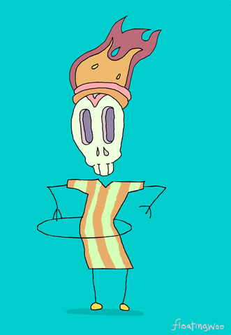 Heads On Fire GIFs - Get the best GIF on GIPHY