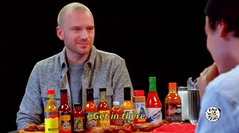 Hot Ones First We Feast GIF by Joji - Find & Share on GIPHY
