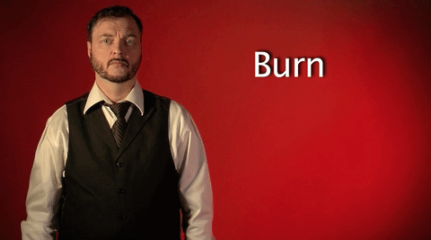 Sign Language Burn GIF by Sign with Robert - Find & Share on GIPHY