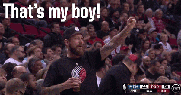 Portland Blazers GIFs - Get the best GIF on GIPHY