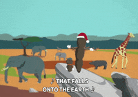 Giraffe Poop Gif