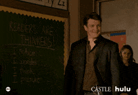 Castle Speechless Gif