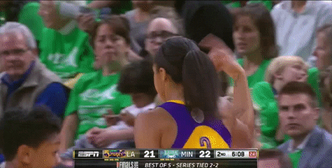 Game 5 Women Playing Basketball GIF by WNBA - Find & Share on GIPHY