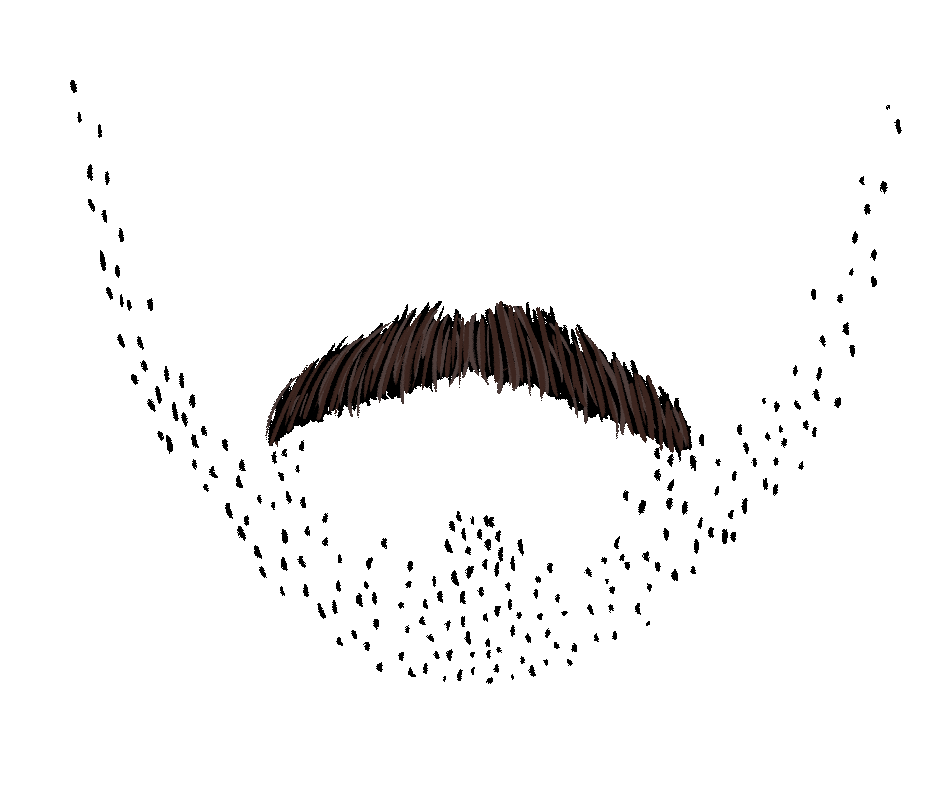 Face Mustache Sticker by tomcjbrown for iOS & Android | GIPHY