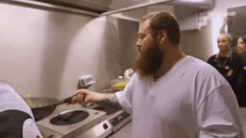 New trending GIF tagged london cooking kitchen viceland… | Trending Gifs