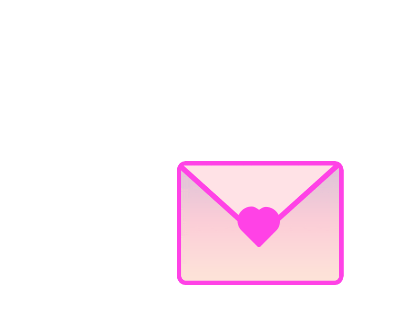 Heart Email Sticker by Lois Hopwood for iOS & Android | GIPHY
