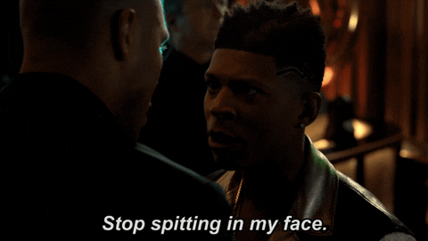 Stop Spitting In My Face S Get The Best On Giphy 0872