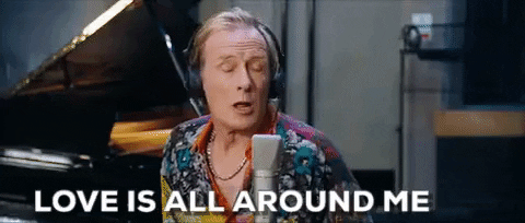 Love Is All Around Me GIFs - Get the best GIF on GIPHY