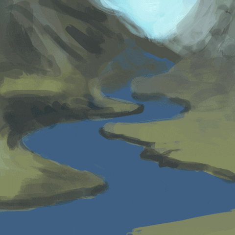 River Gif Animation