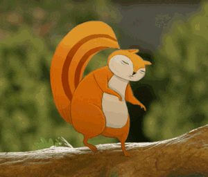 Flying Squirrel Animated Gif