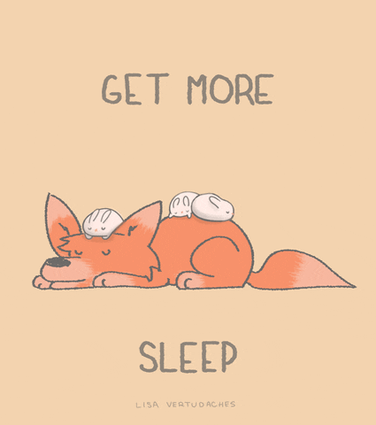 Tired Animation GIF by Lisa Vertudaches - Find & Share on GIPHY