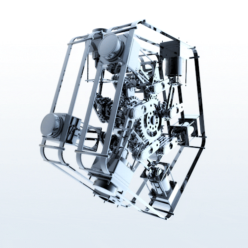 Radial Engine Animation