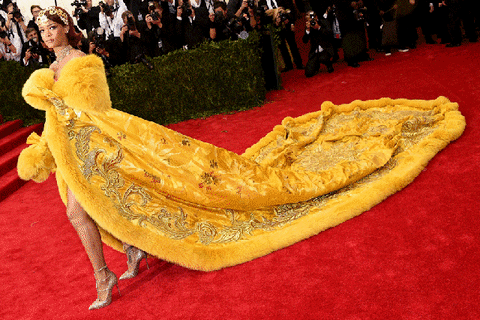 New trending GIF tagged rihanna red carpet red… | Trending Gifs