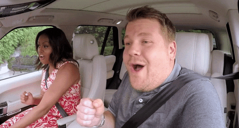 Carpool Karaoke GIFs on GIPHY - Be Animated