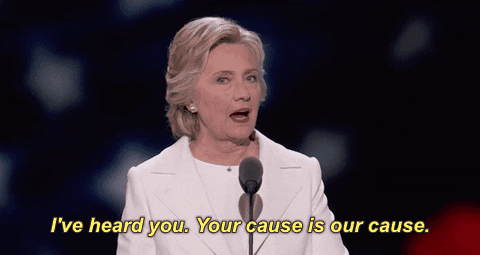 Hillary Clinton GIF by Election 2016 - Find & Share on GIPHY