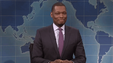 Michael Che Snl GIF by Saturday Night Live - Find & Share on GIPHY