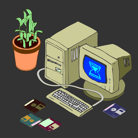 Computer Blue Screen Of Death GIF - Find & Share on GIPHY