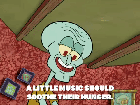 Hungry Squidward Gif Hungry Squidward Spongebob