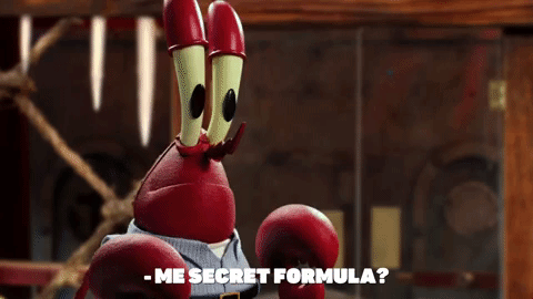 Spongebob Secret Formula