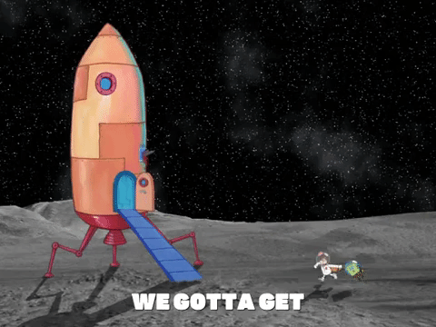 Season 8 Spongebob'S Runaway Roadtrip: Mooncation GIF by SpongeBob ...