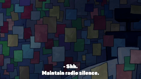 Silence Animated Gif