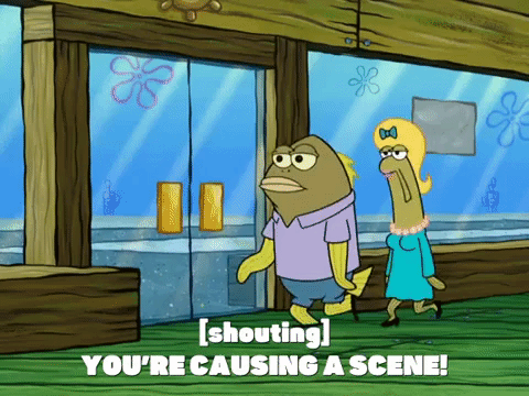 Causing-a-scene GIFs - Get the best GIF on GIPHY