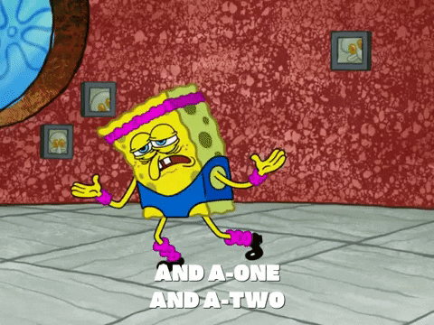 Animated Spongebob Dancing