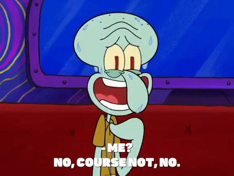 Squidward No Gif