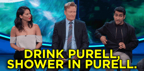 Shower-in-purell GIFs - Get the best GIF on GIPHY