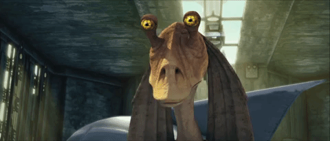 Jar Jar Binks Gif