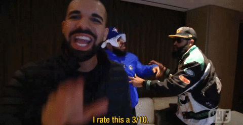 Drake Smiling Gif
