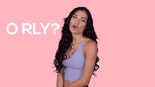 Oh Really GIF by Pia Mia - Find & Share on GIPHY