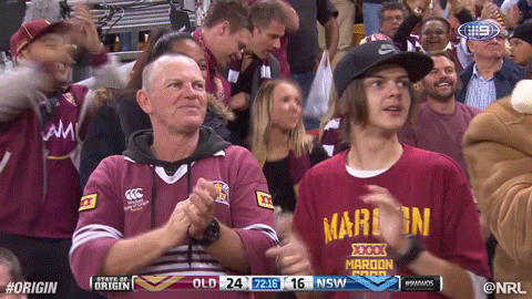 Happy Rugby League GIF by NRL - Find & Share on GIPHY