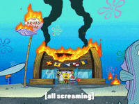 Spongebob Fire