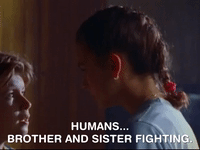 Siblings Fighting Gif