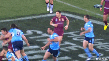 Big Hit Shot GIF by NRL - Find & Share on GIPHY